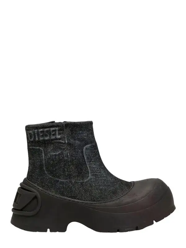 DIESEL® D-donald Zip Md Ankle Boots - Black