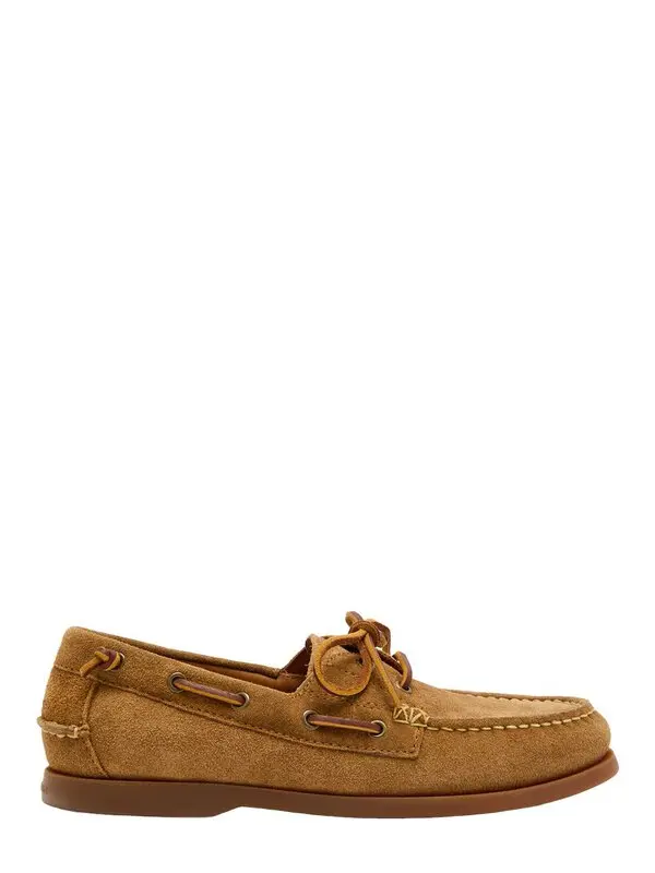 Polo Ralph Lauren Merton Suede Loafers - Tan