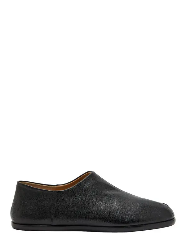 MAISON MARGIELA Tabi Split-toe Leather Shoes - Black