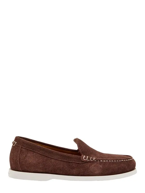 Polo Ralph Lauren Merton Suede Loafers - Brown