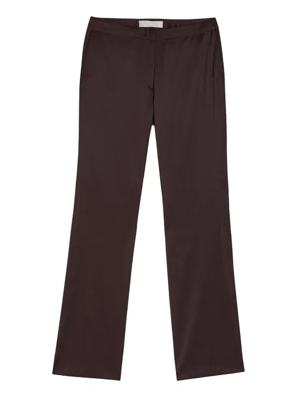 Our Legacy Poise Straight-leg Trousers - Dark Brown