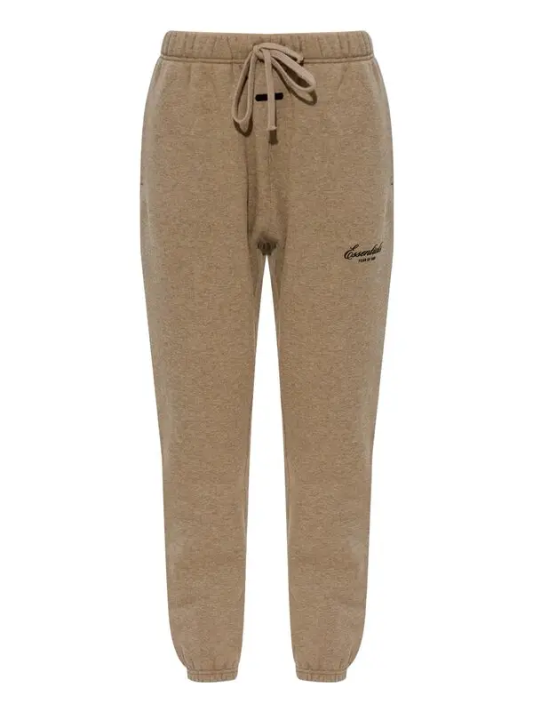 Fear Of God Logo Sweatpants - Beige