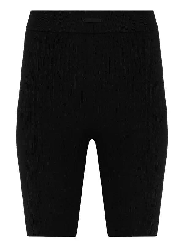 Fear Of God Ribbed Short Leggings - Black