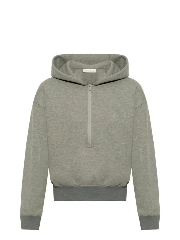 Fear Of God Hooded Relaxed Fit Sweatshirt - Grey