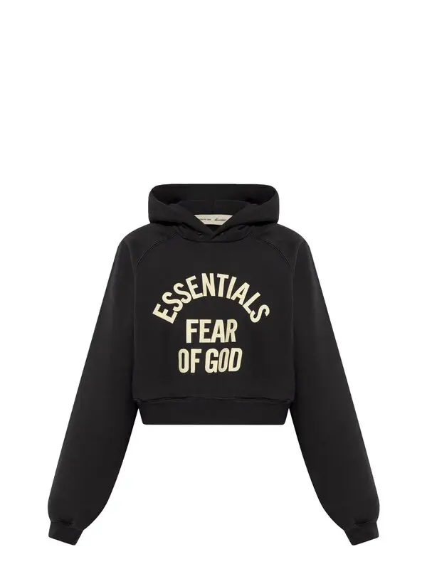 Fear Of God Hooded Pullover - Black