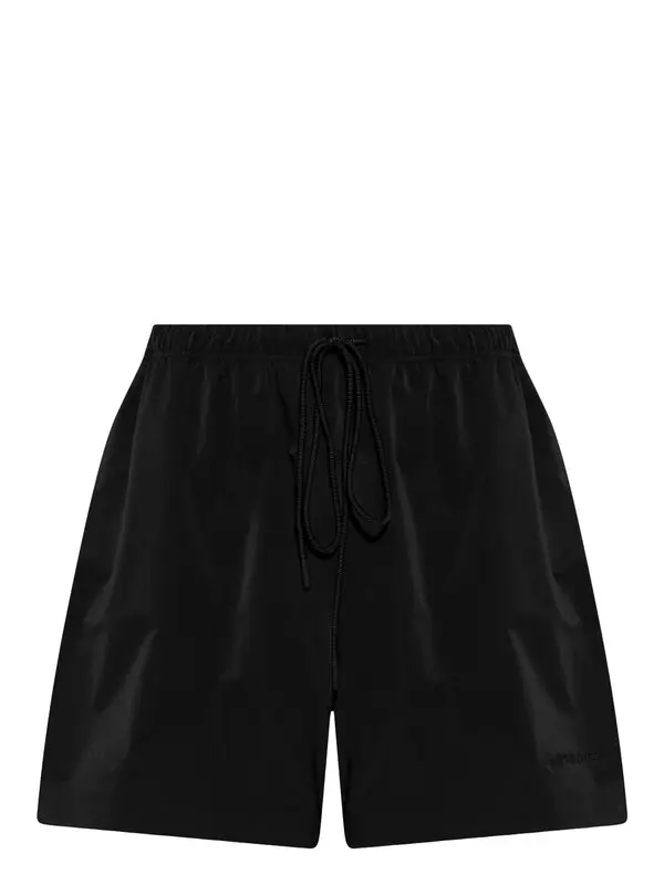 Fear Of God Shorts With Embroidered Logo - Black