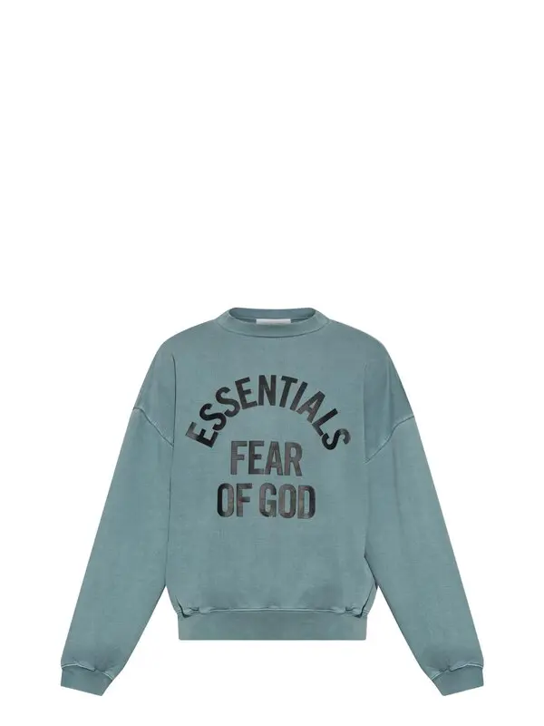 Fear Of God Sweatshirt With Logo - Blue
