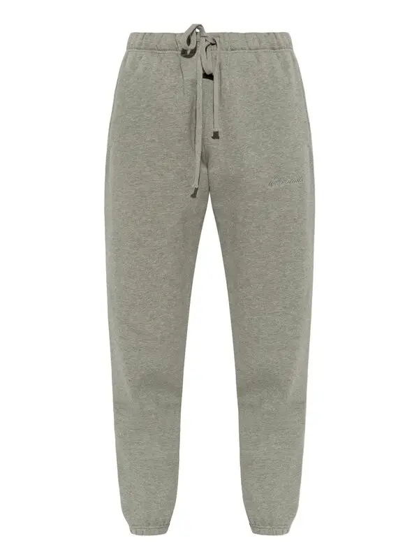 Fear Of God Sweatpants With Embroidered Logo - Grey
