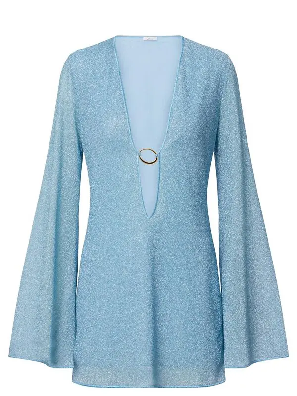 Oseree Lumière Mini Dress - Blue