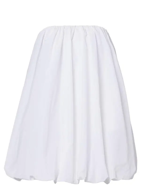 PATOU Strapless Mini Dress - White