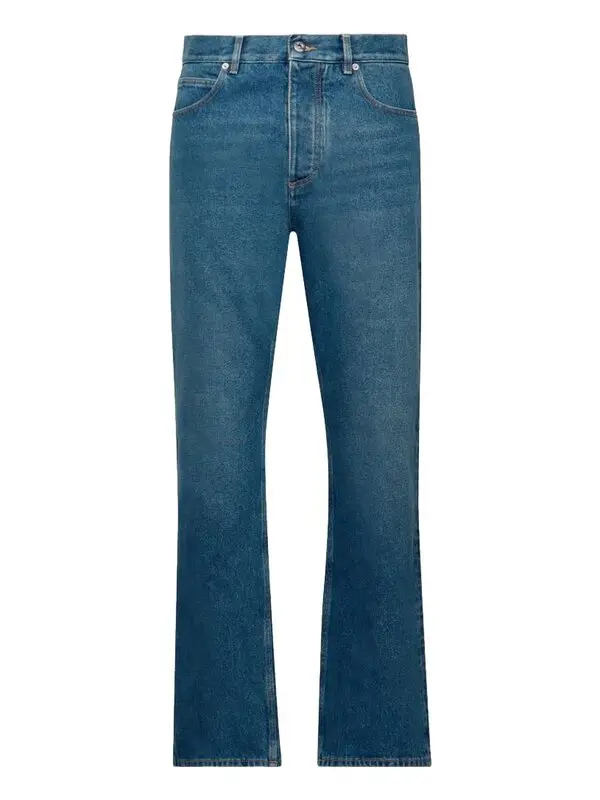 Bottega Veneta Regular Fit Denim Jeans - Blue