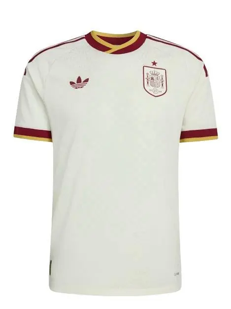 Adidas Spain 26 Away Authentic Jersey - Off White