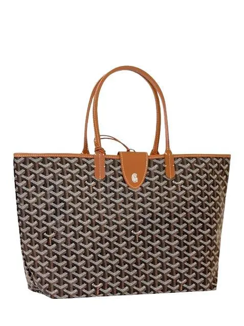 Goyard Saint Louis Pm Tote - Black/tan
