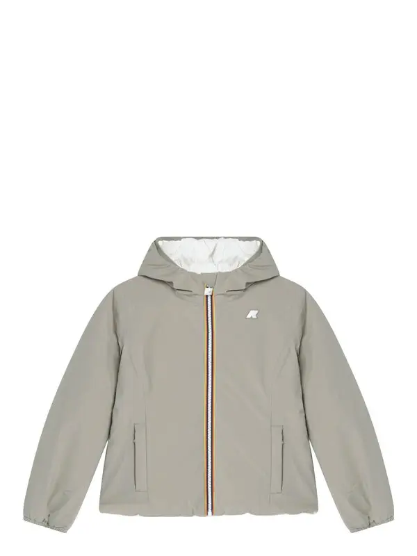 K-WAY Lily Warm Reversible Jacket - Beige