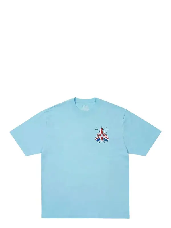 PALACE Graphic-print T-shirt - Blue
