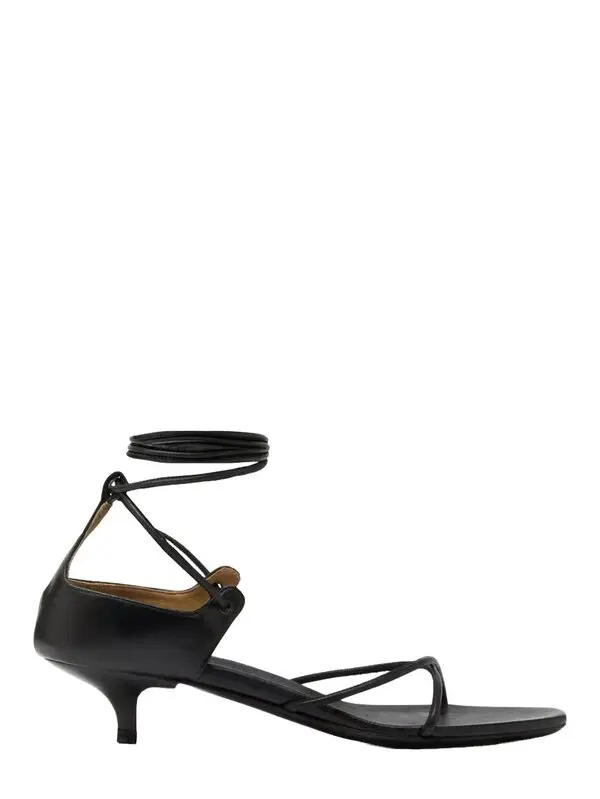 Marsèll Fiuto Lace-up Strap Sandals - Black