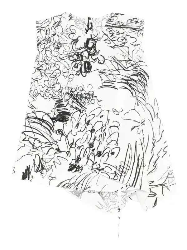 JNBY Floral Top - White