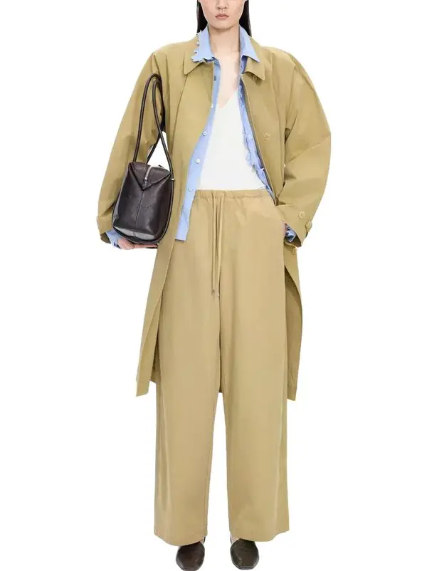 JNBY Drawstring Tapered Trousers - Brown