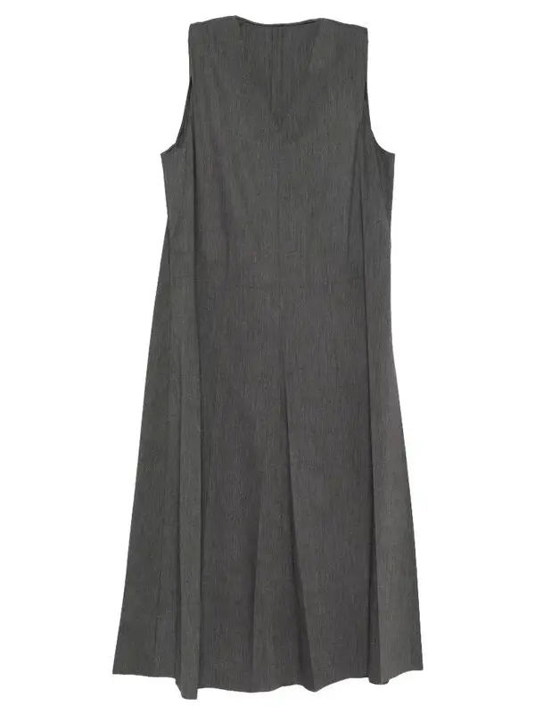 JNBY Pleated Maxi Dress - Grey