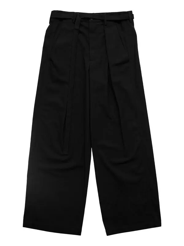 ANN DEMEULEMEESTER Norulf Workwear High Comfort Trousers - Black