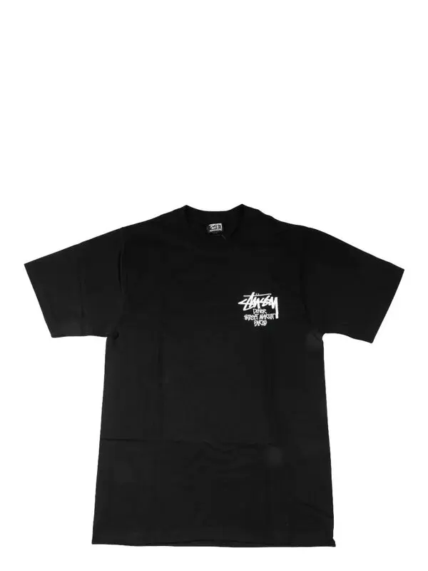 StÜssy Logo Graphic T-shirt - Black