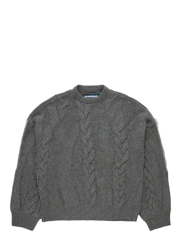 NAMESAKE Linas Dual Crewneck - Grey