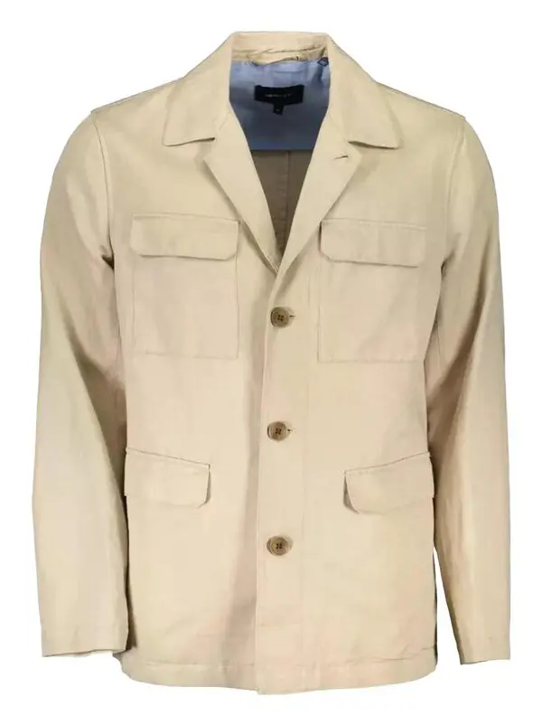 Gant Multi-pocket Cotton Jacket - Neutrals