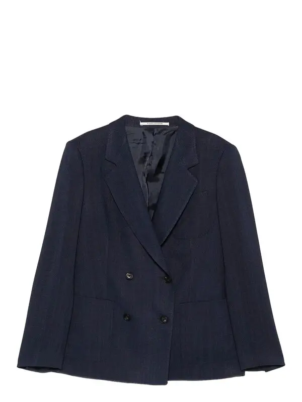 Tagliatore Nayade Double-breasted Blazer - Blue