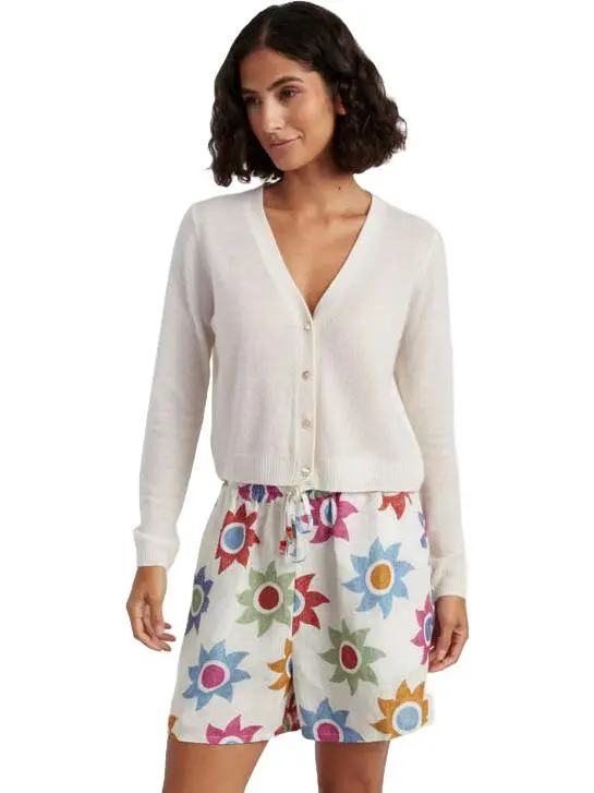 Chinti & Parker Air Pure Cashmere Cardigan - Cream