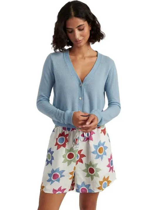 Chinti & Parker Air Pure Cashmere Cardigan - Sky Blue