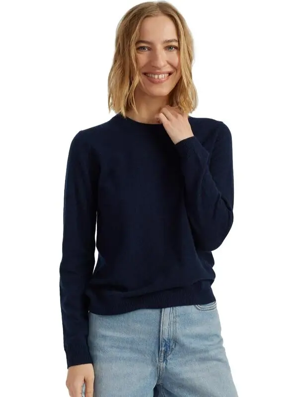 Chinti & Parker Air Cashmere Sweater - Navy