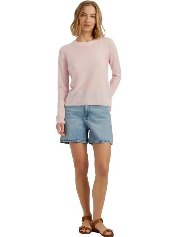 Chinti & Parker Air Cashmere Sweater - Soft Pink
