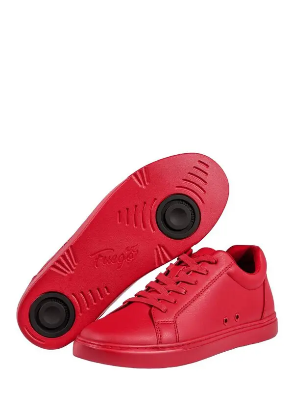 FUEGO Low-top Dance Sneakers - Red