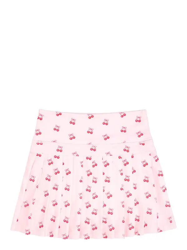 SWEET WINK Pleated Athletic Skort - Multicolor