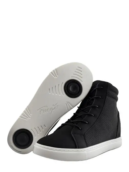 FUEGO Wedge Dance Sneakers - Black