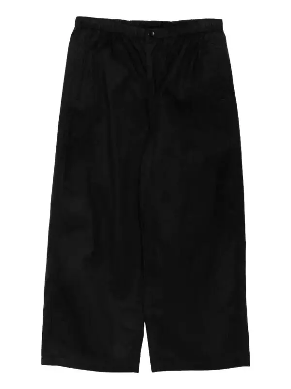 JNBY Elastic Waist Wide-leg Trousers - Black