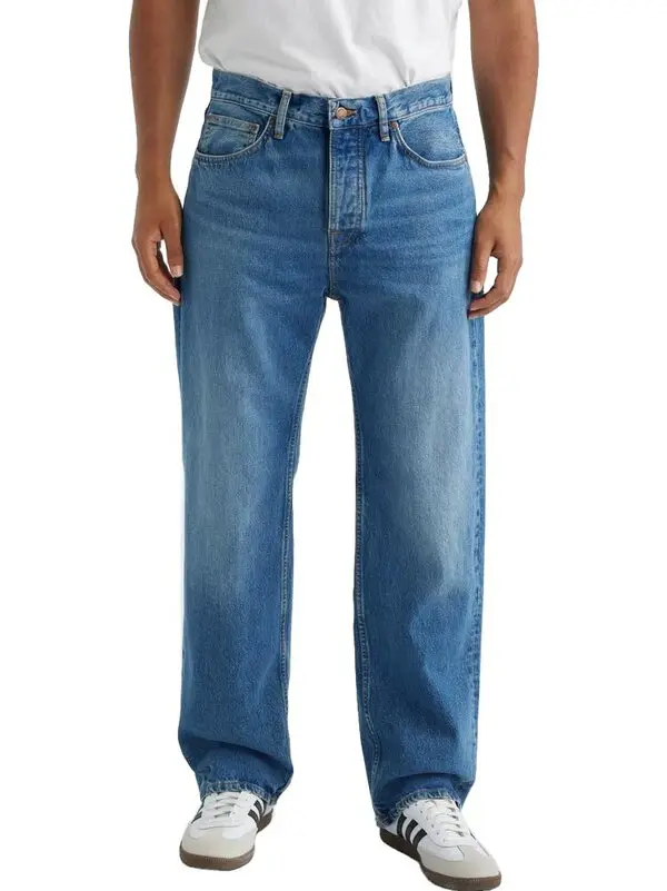 Nudie Jeans Tuff Tony Loose Fit Jeans - Blue Day Dreamer