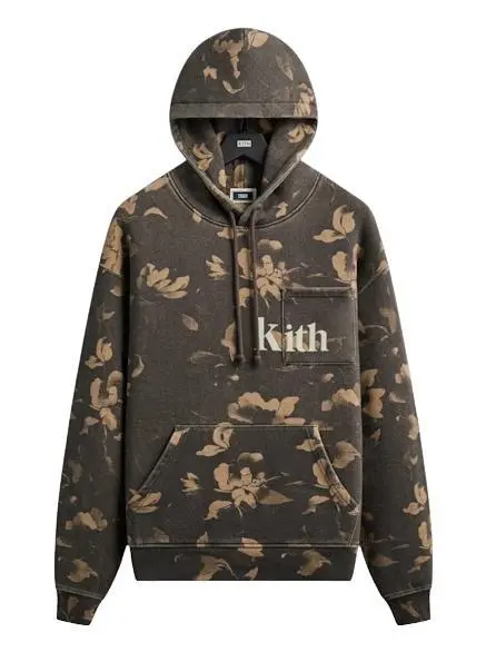 Kith Fading Pedal Print Quinn Hoodie - Black