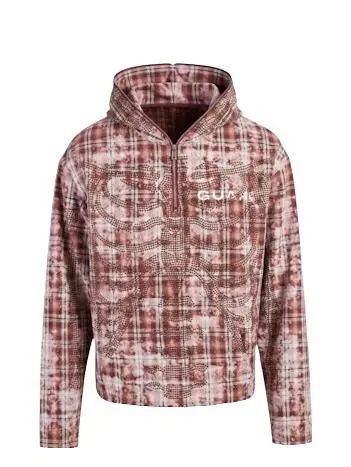 GUAPI Half Zip Hoodie - Red