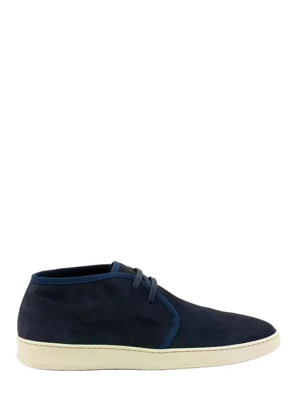 FRAU Grosgrain-trim Ankle Boots - Blue