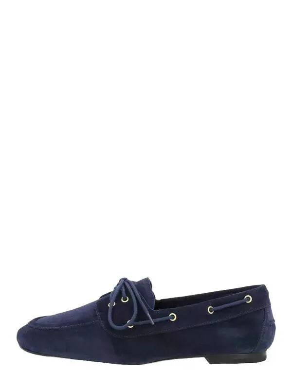 FRAU Suede Boat Loafers - Blue