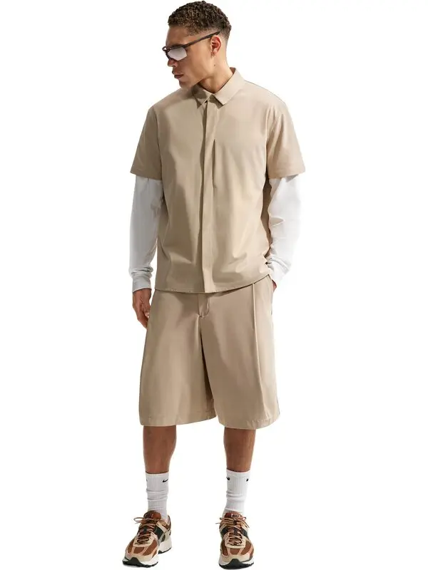 Nike 24.7 Perfectstretch Dri-fit Uv 8" Shorts - Brown