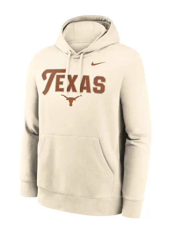 Nike Texas Primetime Club College Pullover Hoodie - Brown