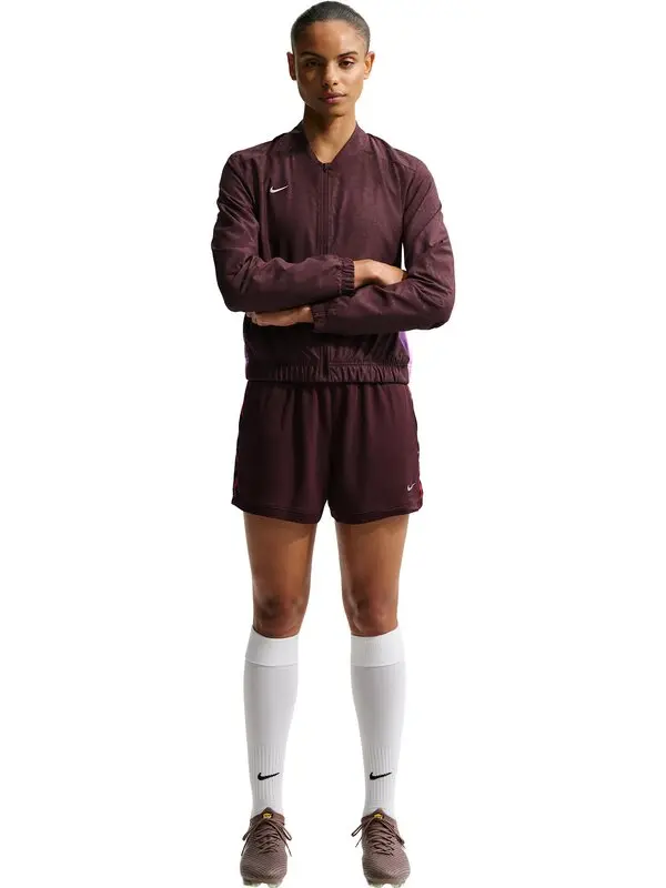 Nike United Academy Dri-fit Soccer Knit Shorts - Red