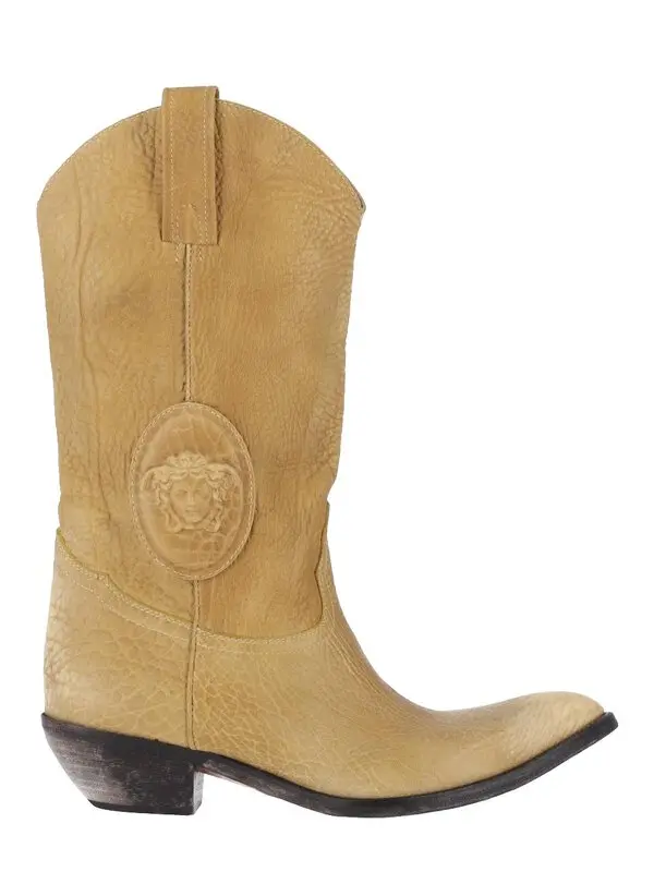 Versace Houston Boots - Taupe