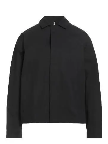 OAMC Woven Jacket With Embroidered Logo - Black
