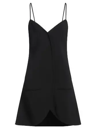 COURREGES Mini Flared Dress - Black