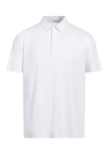 CASHMERE COMPANY Polo Shirt Size Cotton - White
