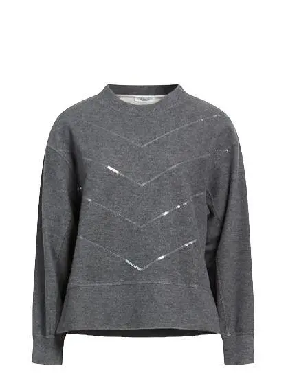Peserico Cotton-elastane Blend Sweatshirt - Grey
