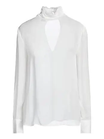 Pinko Viscose Chiffon Top - White